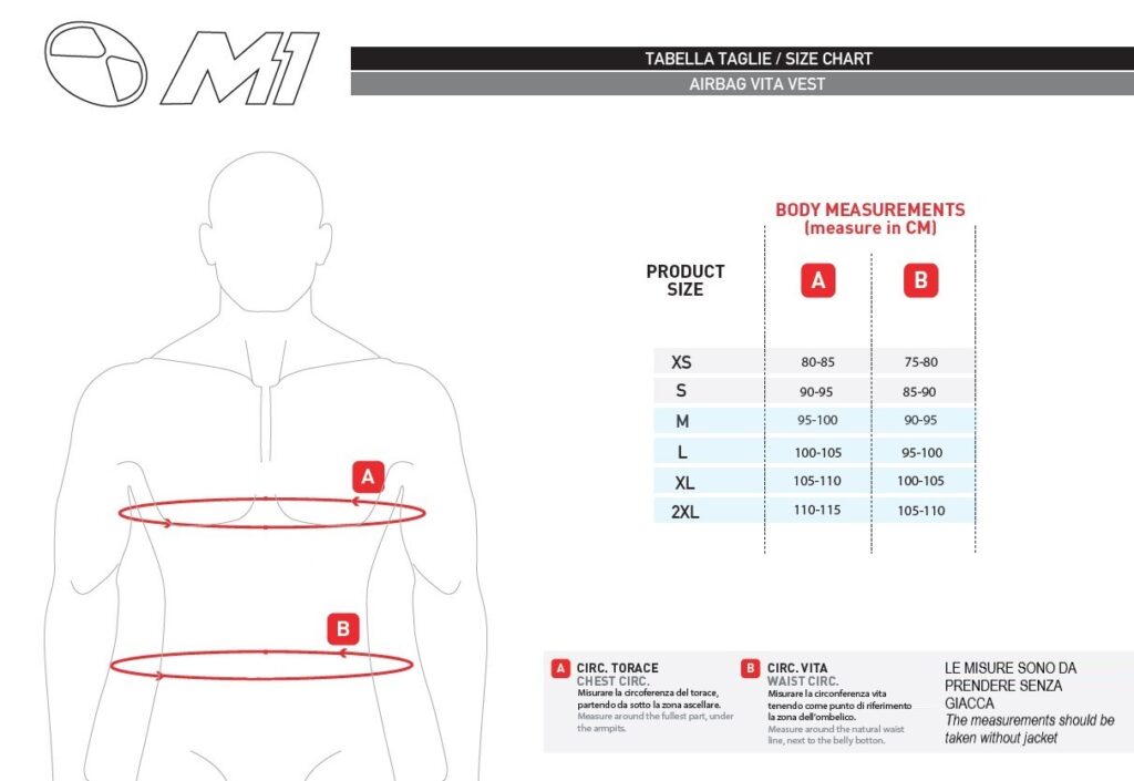 MAB M1 - Motoairbag - L'airbag per i motociclisti